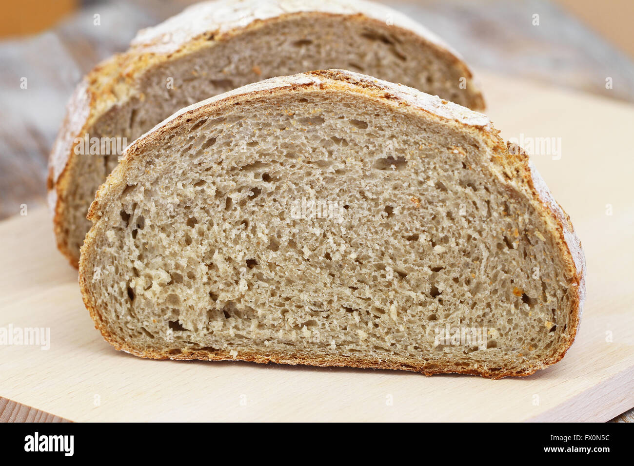 Half slice white bread hi-res stock photography and images - Alamy