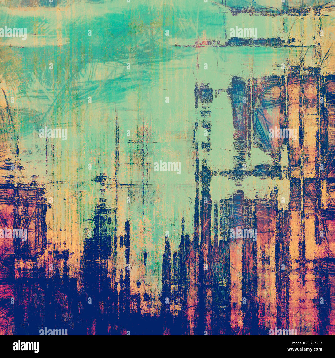 Abstract old background with grunge texture Stock Photo - Alamy