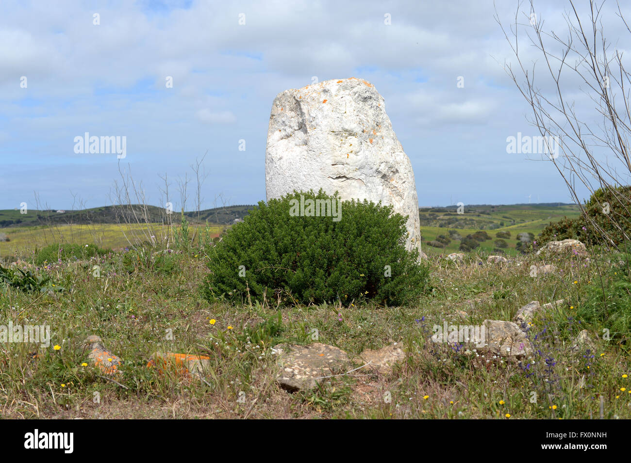 Old standing stone hi-res stock photography and images - Alamy