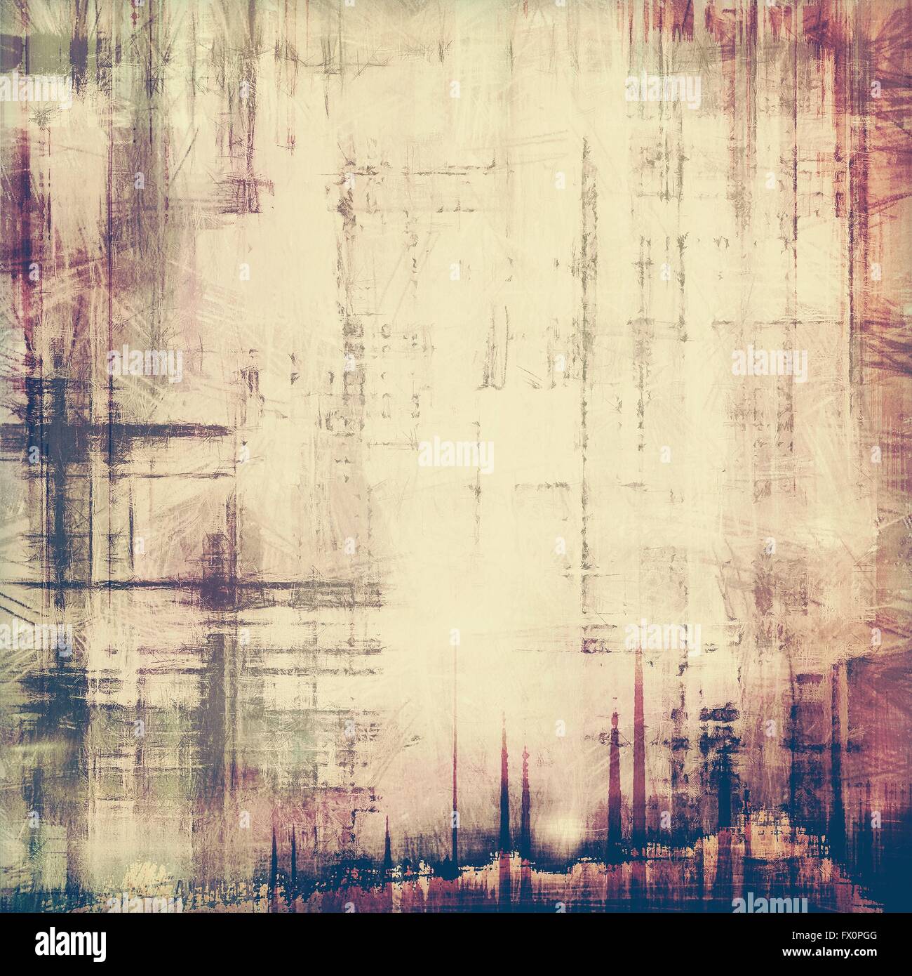 Computer designed highly detailed vintage texture or background Stock ...