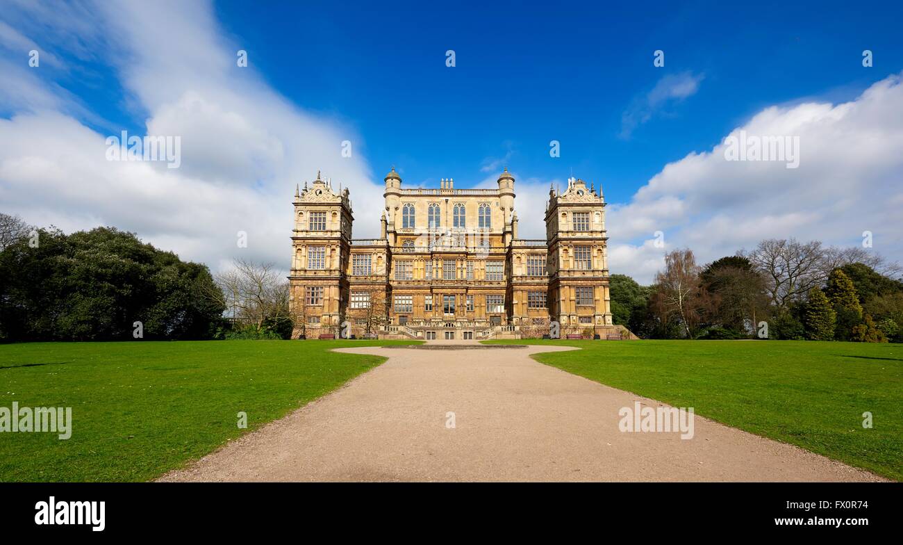 Wollaton Hall Wollaton Park Nottingham England UK Stock Photo - Alamy