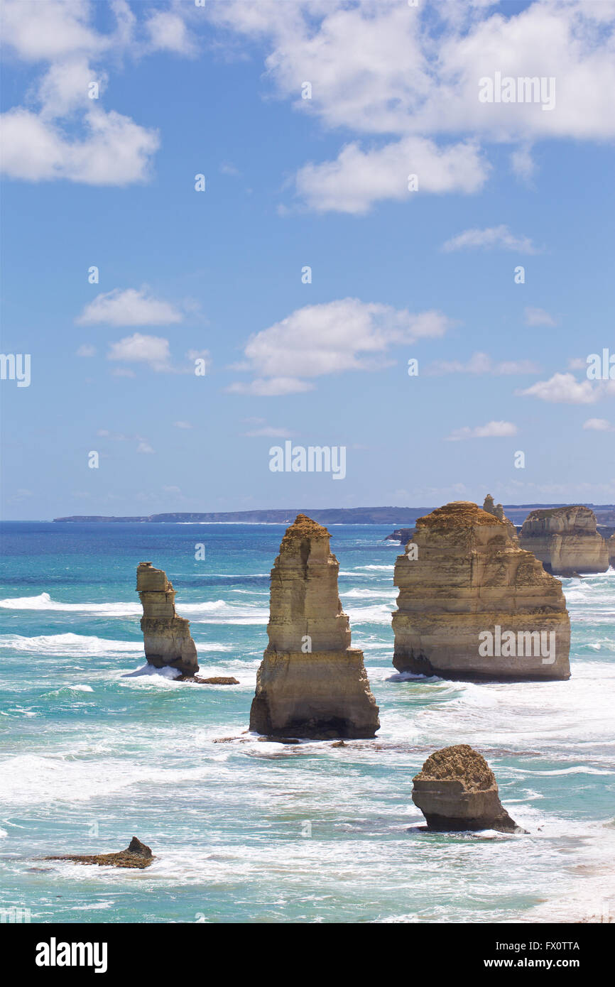 twelve apostles Australia cliffs rock formations Stock Photo - Alamy