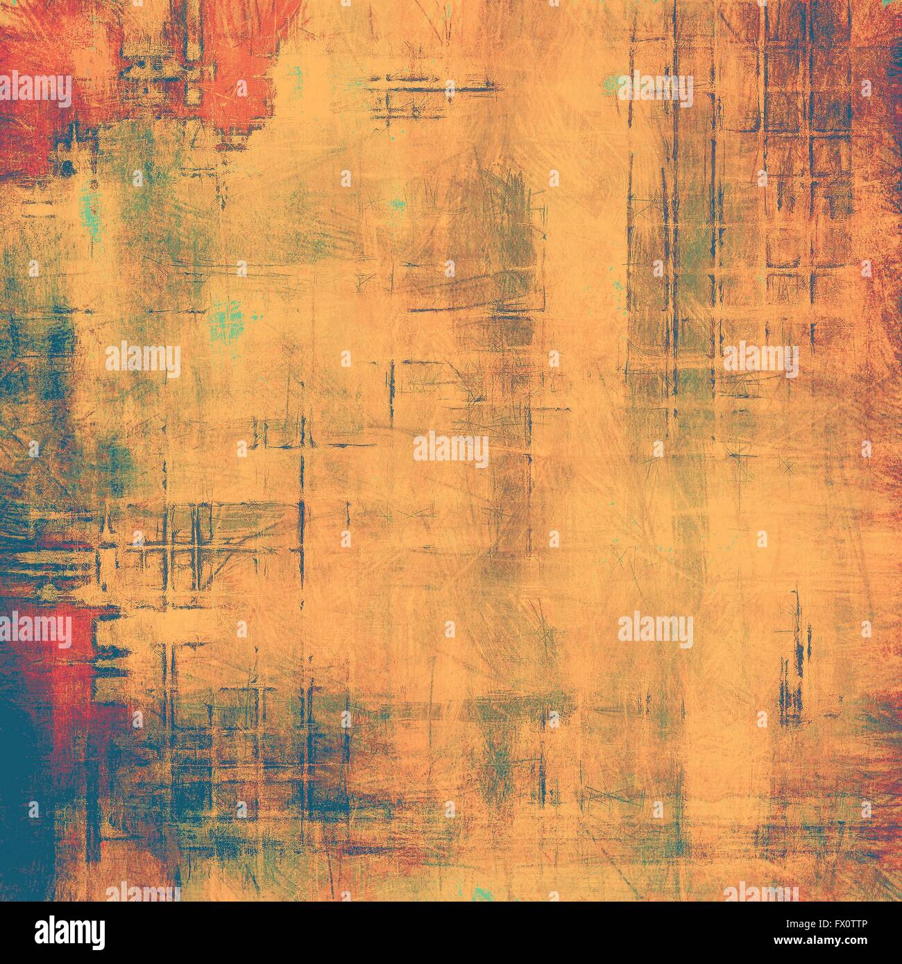 Square grunge red spring hi-res stock photography and images - Alamy