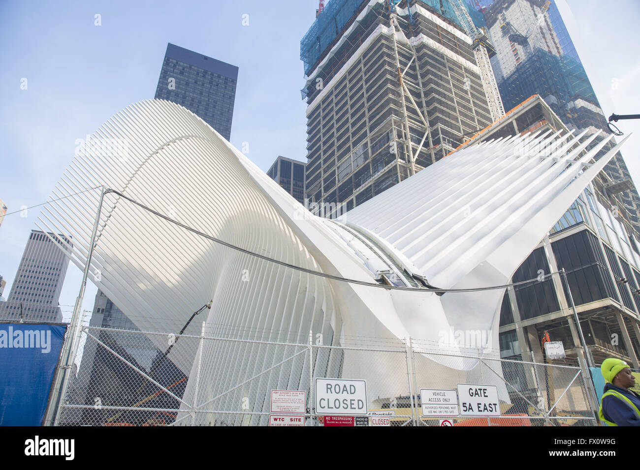 The first portion of Santiago Calatrava's World Trade Center ...