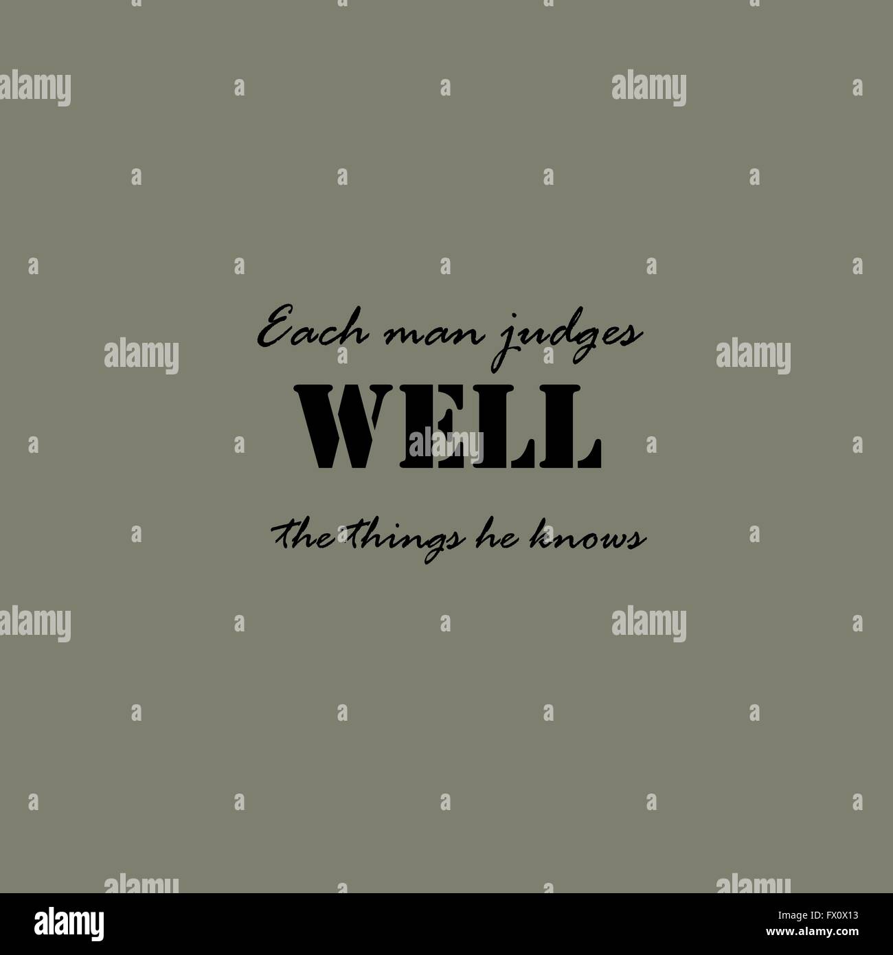 Man Knows Stock Vector Images - Alamy