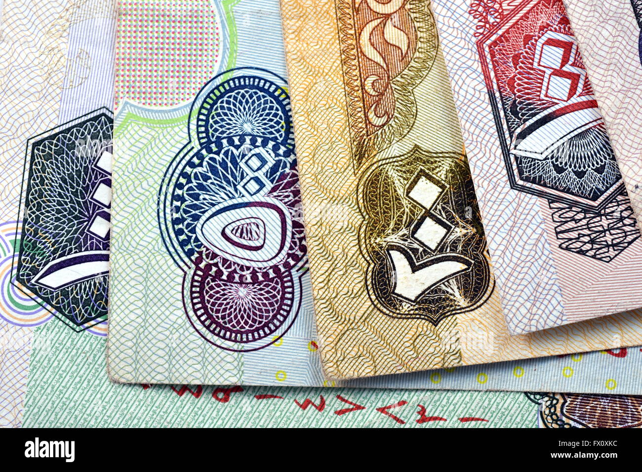 Uae dirham coins isolated hi-res stock photography and images - Alamy