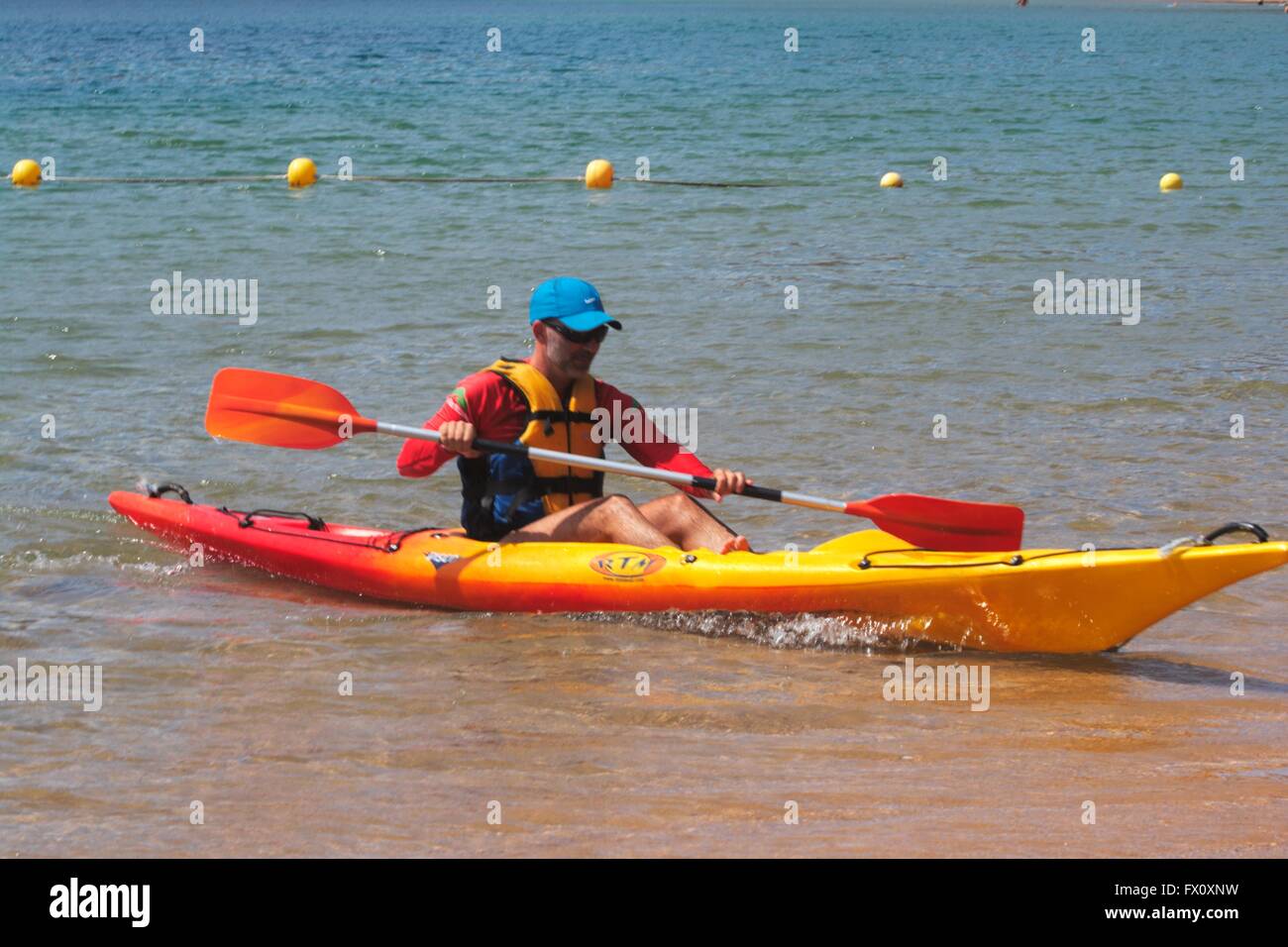 People doing kayak Stock Photo - Alamy