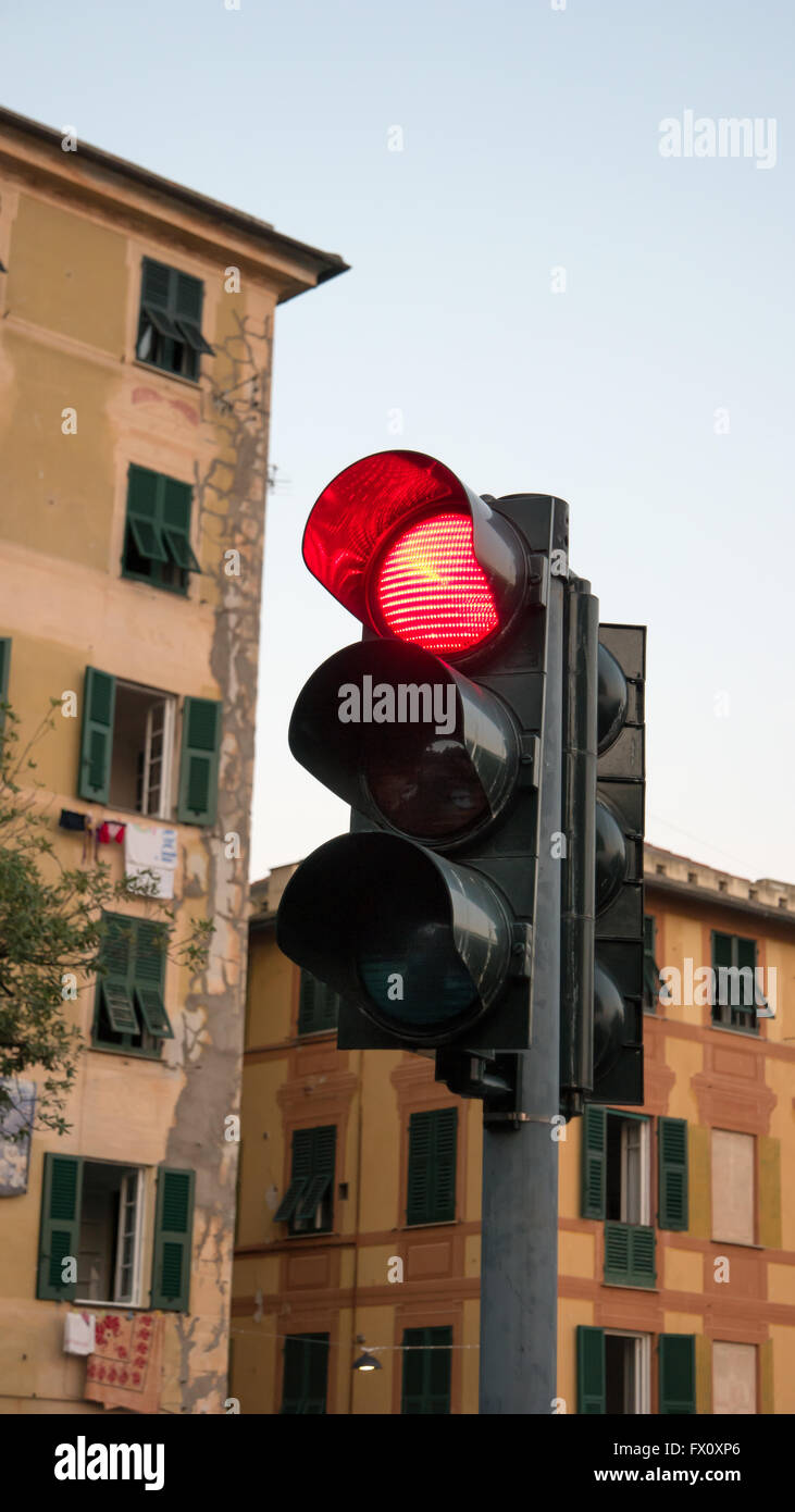 red light used for road Stock Photo - Alamy