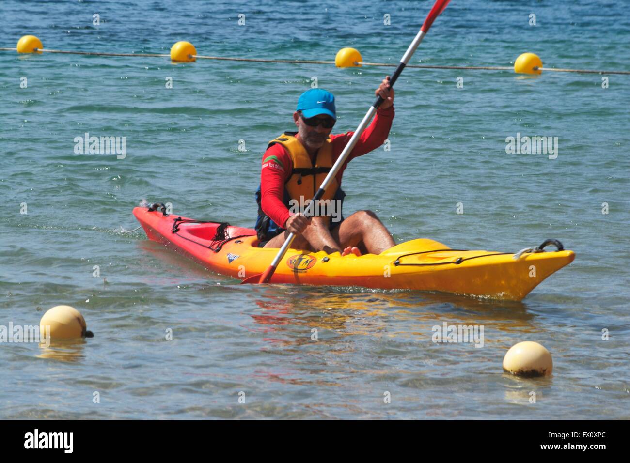 People doing kayak Stock Photo - Alamy