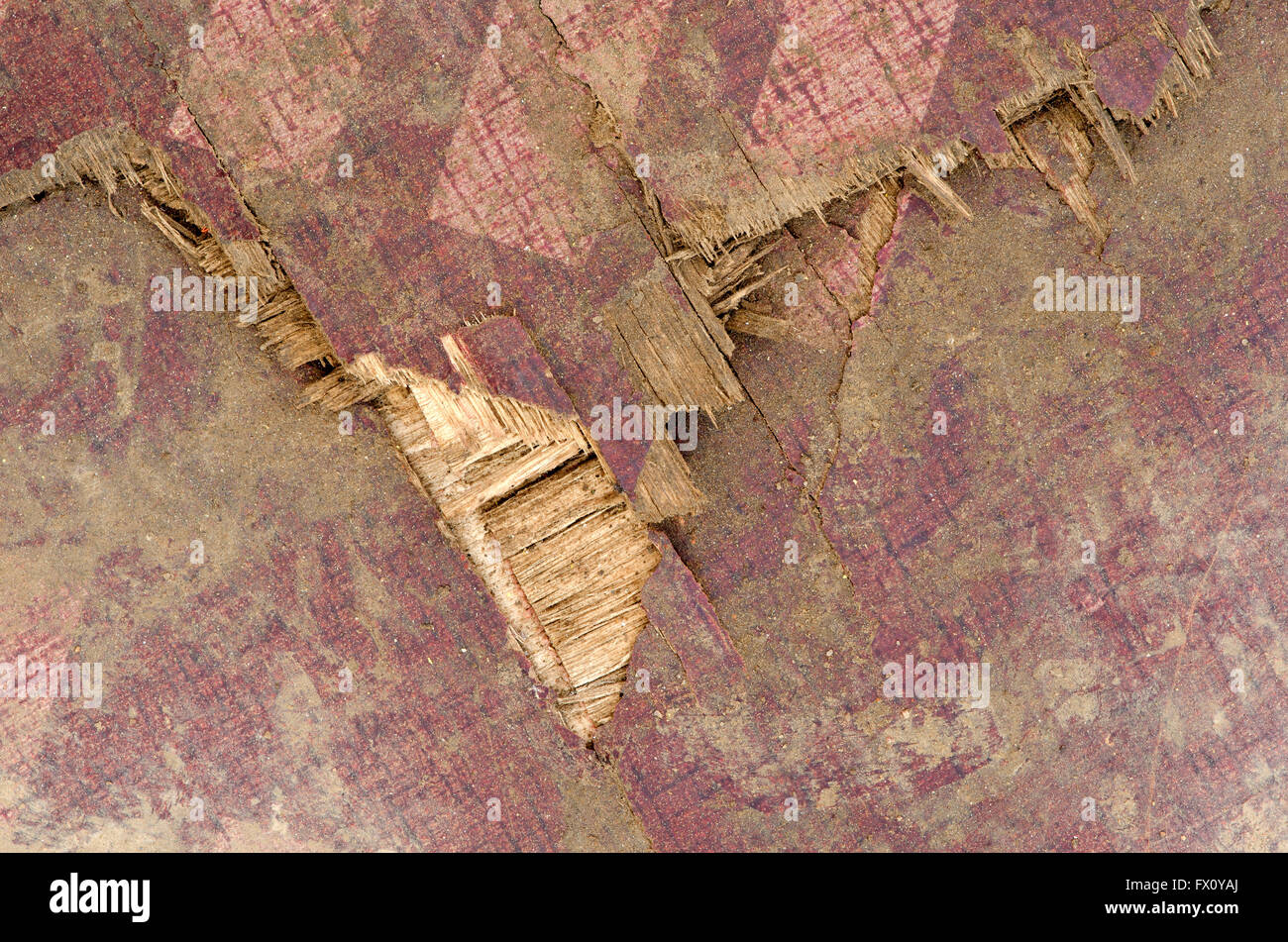 Dirty sheet of painted wood, wooden structure Stock Photo - Alamy