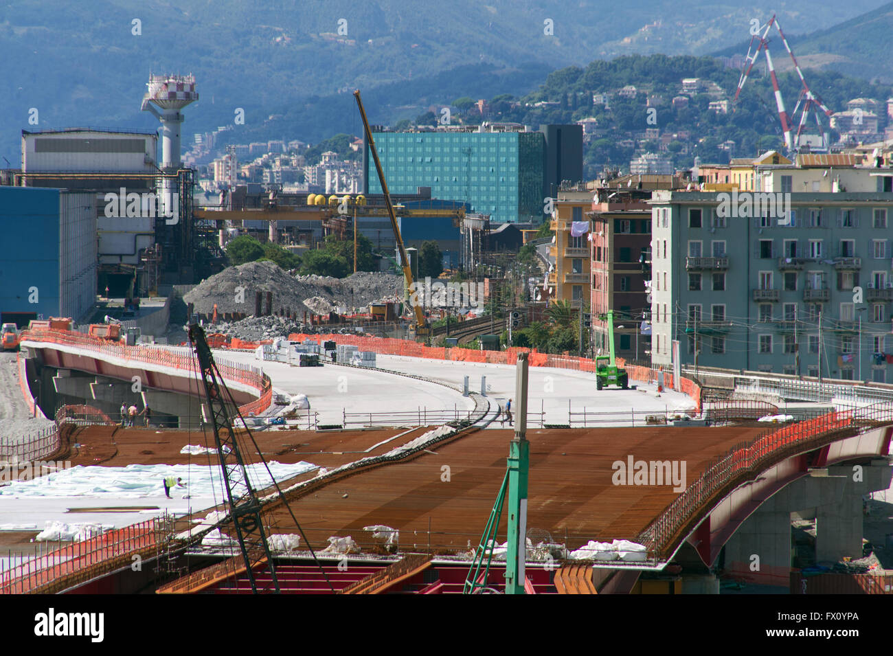 construction site to build a large road carriageway Stock Photo - Alamy