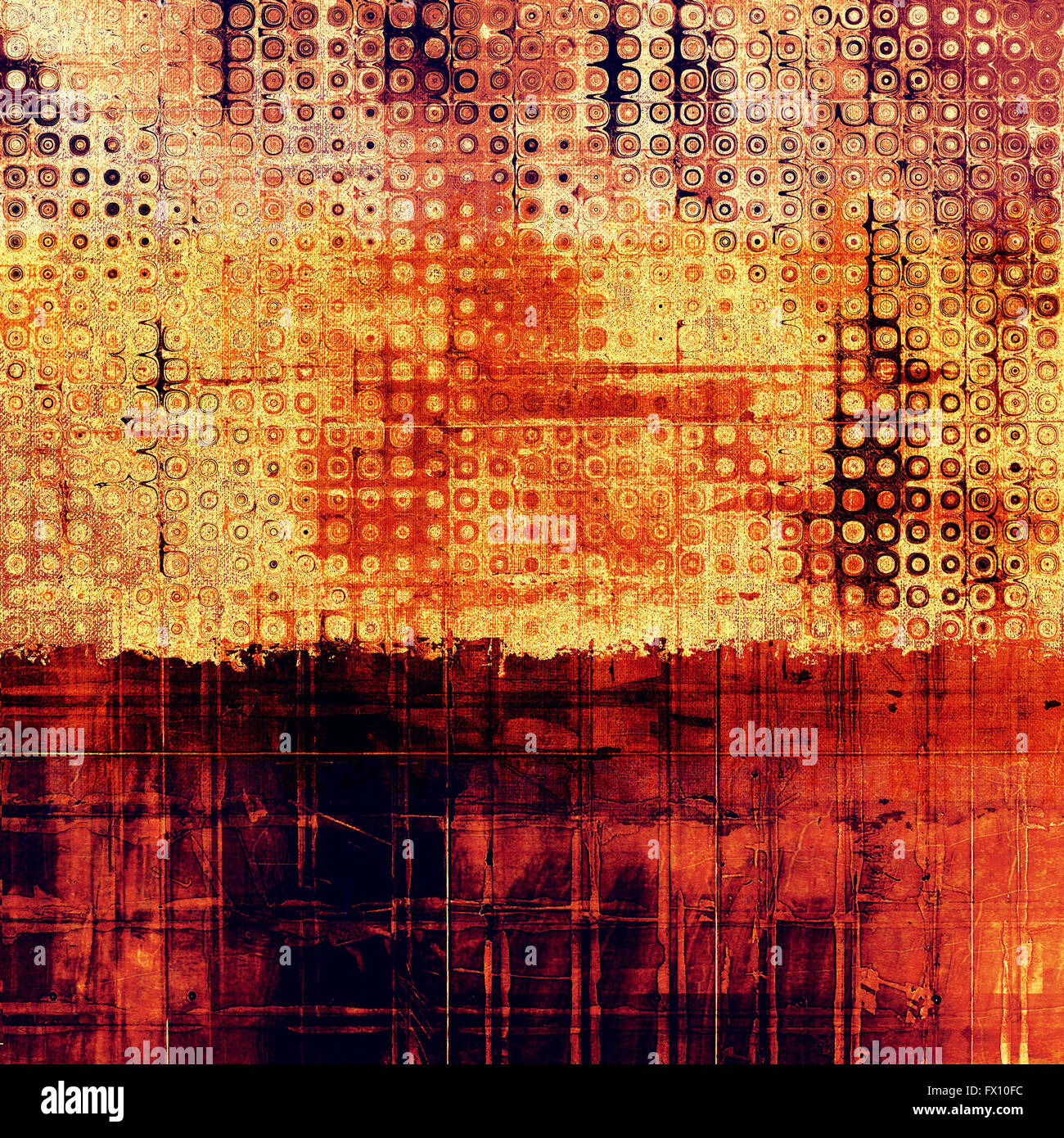 Retro background with texture of old pattern Stock Photo - Alamy