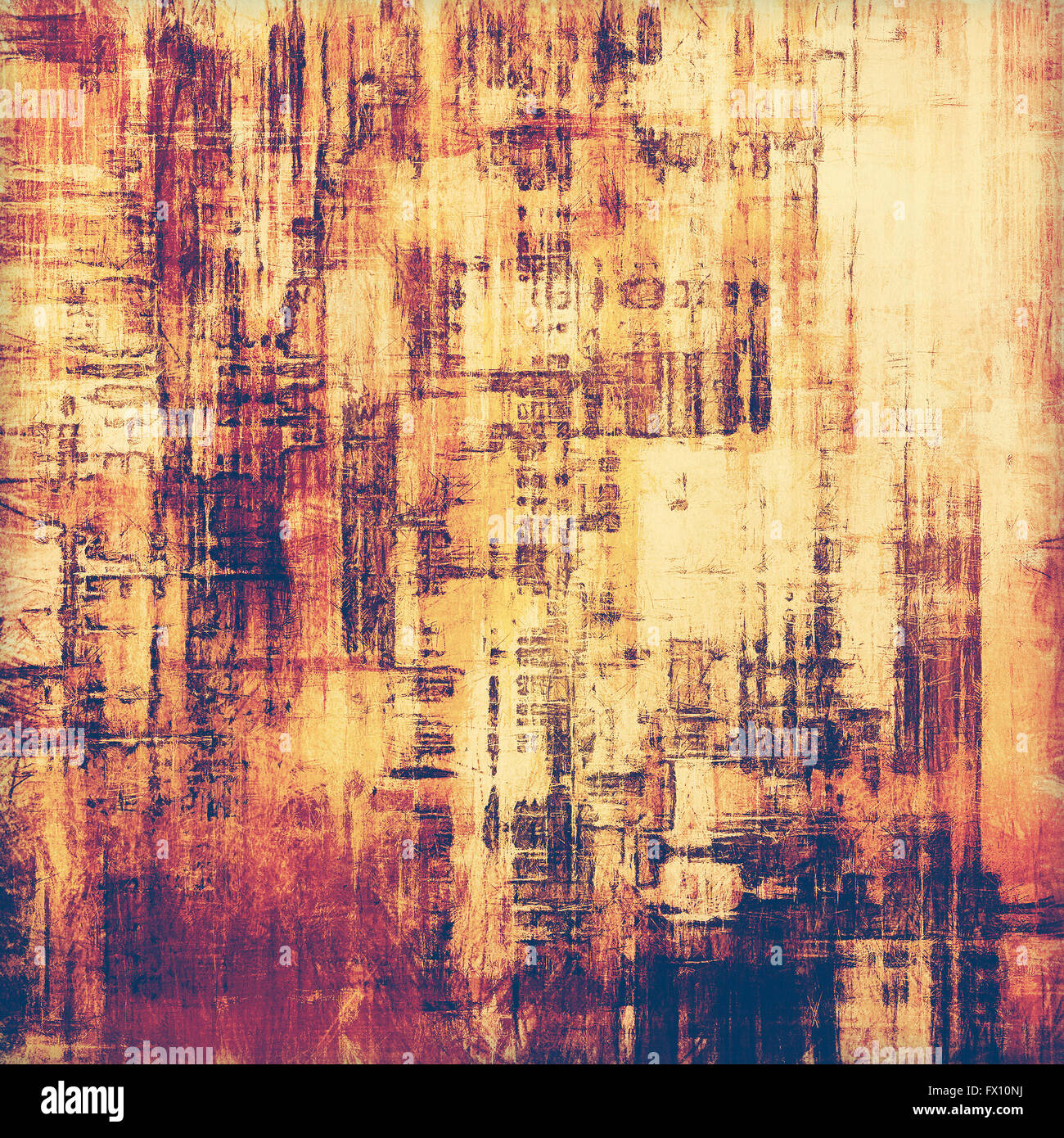 Aging grunge texture, old illustration Stock Photo - Alamy