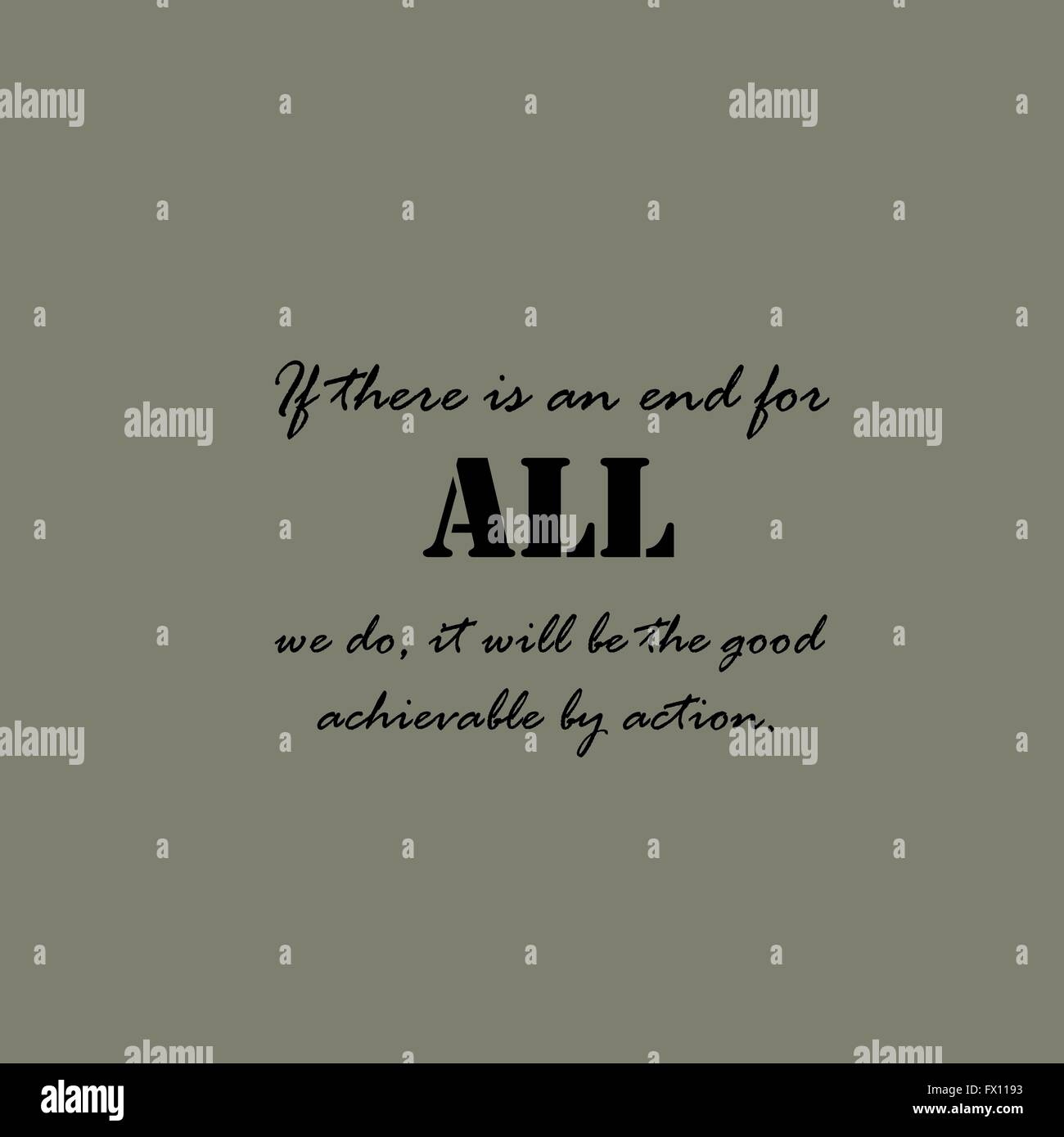 If there is an end for all we do...Text Stock Vector Image & Art - Alamy