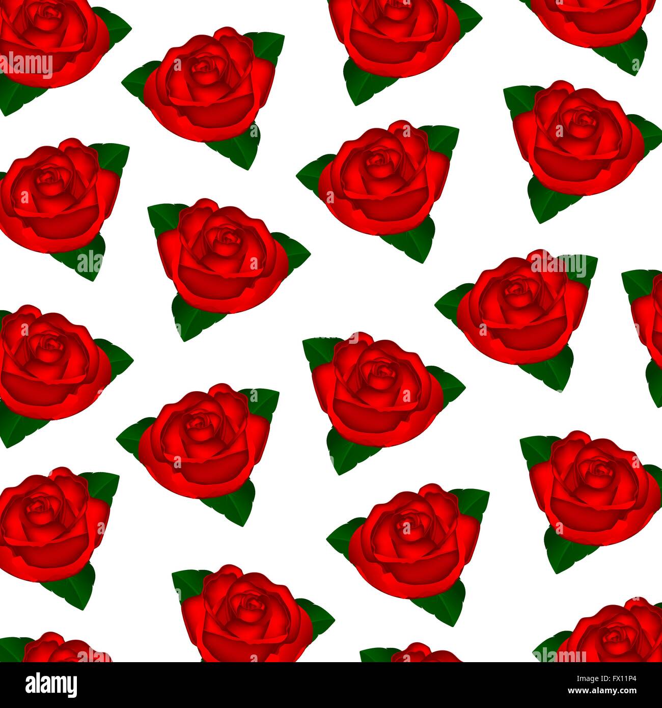 wallpaper red roses Stock Vector Image & Art - Alamy