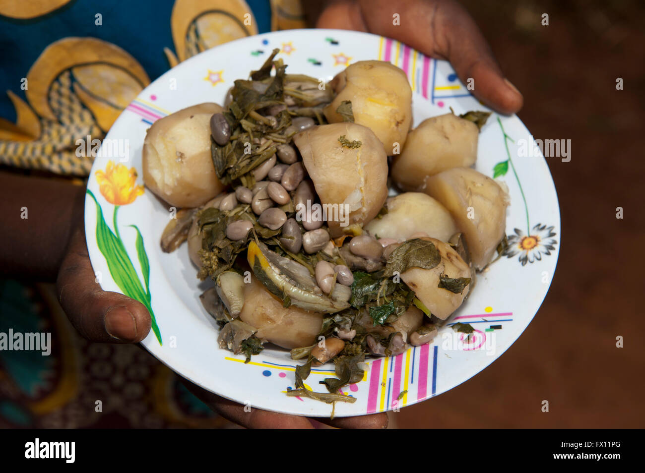 Africa meal plate hi-res stock photography and images - Alamy