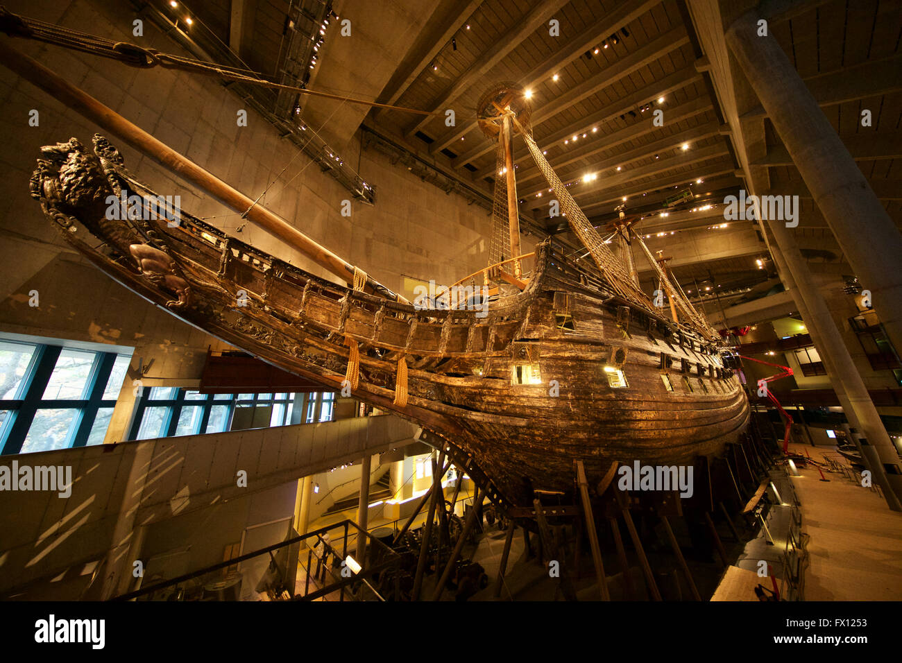 Stockholm 2015 winter pro historic pirate ship sailing museum Stock ...