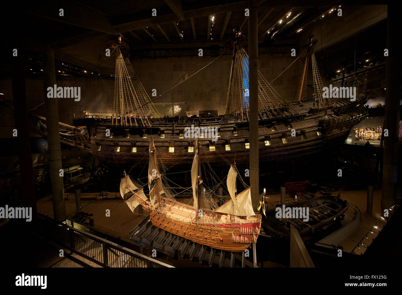 Stockholm 2015 winter pro historic pirate ship sailing museum Stock ...