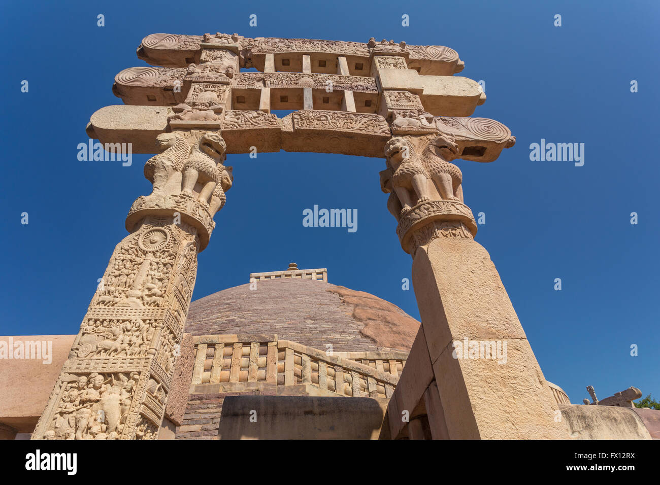 Sanchi sculpture hi-res stock photography and images - Alamy