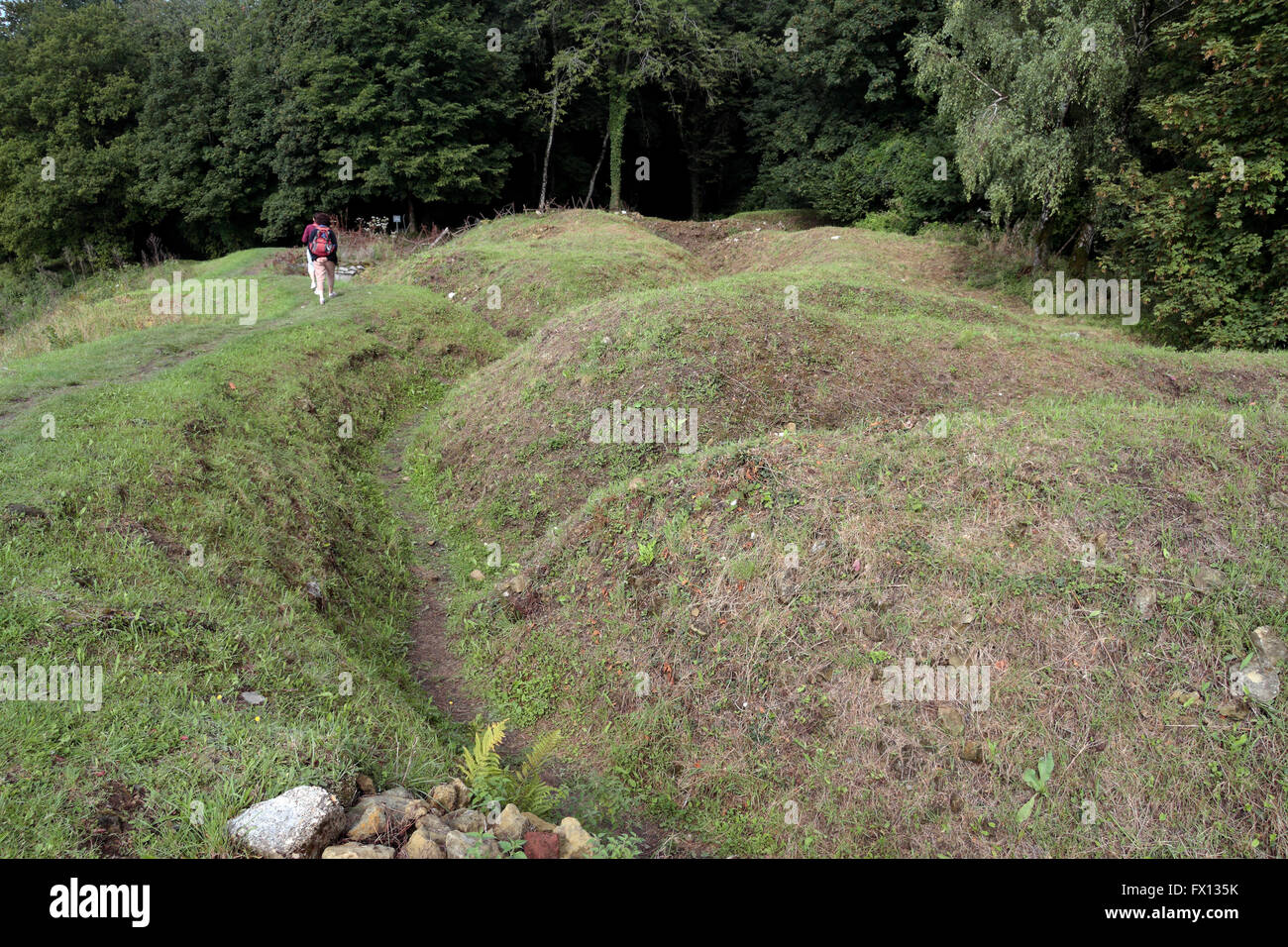 French ww1 trenches hi-res stock photography and images - Alamy