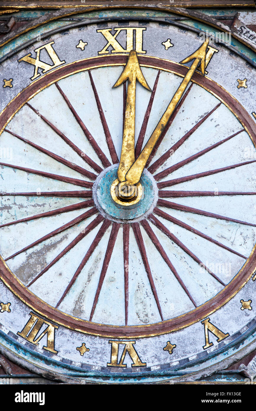 Wells cathedral clock hi-res stock photography and images - Alamy
