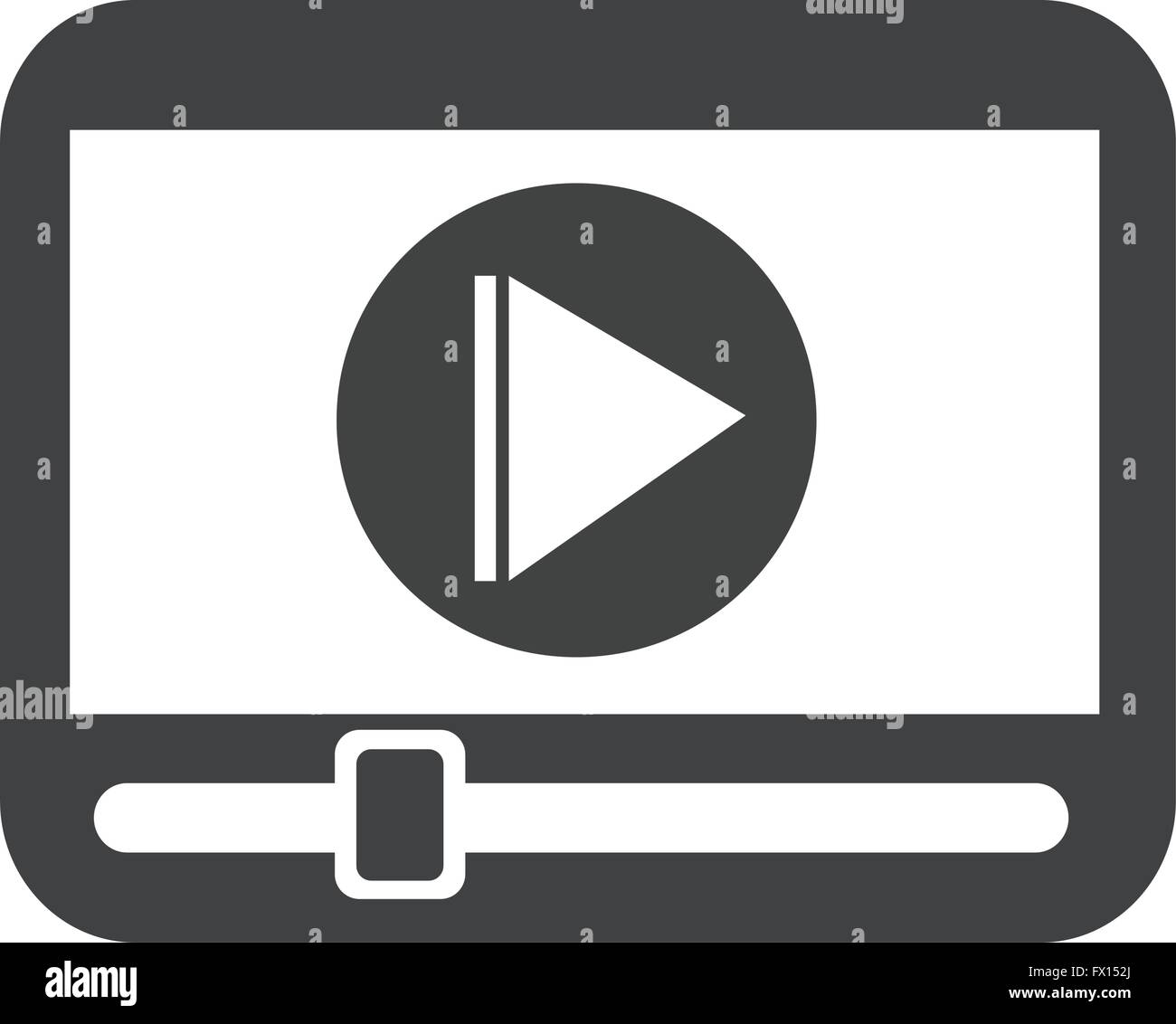 media player icon Stock Vector Image & Art - Alamy