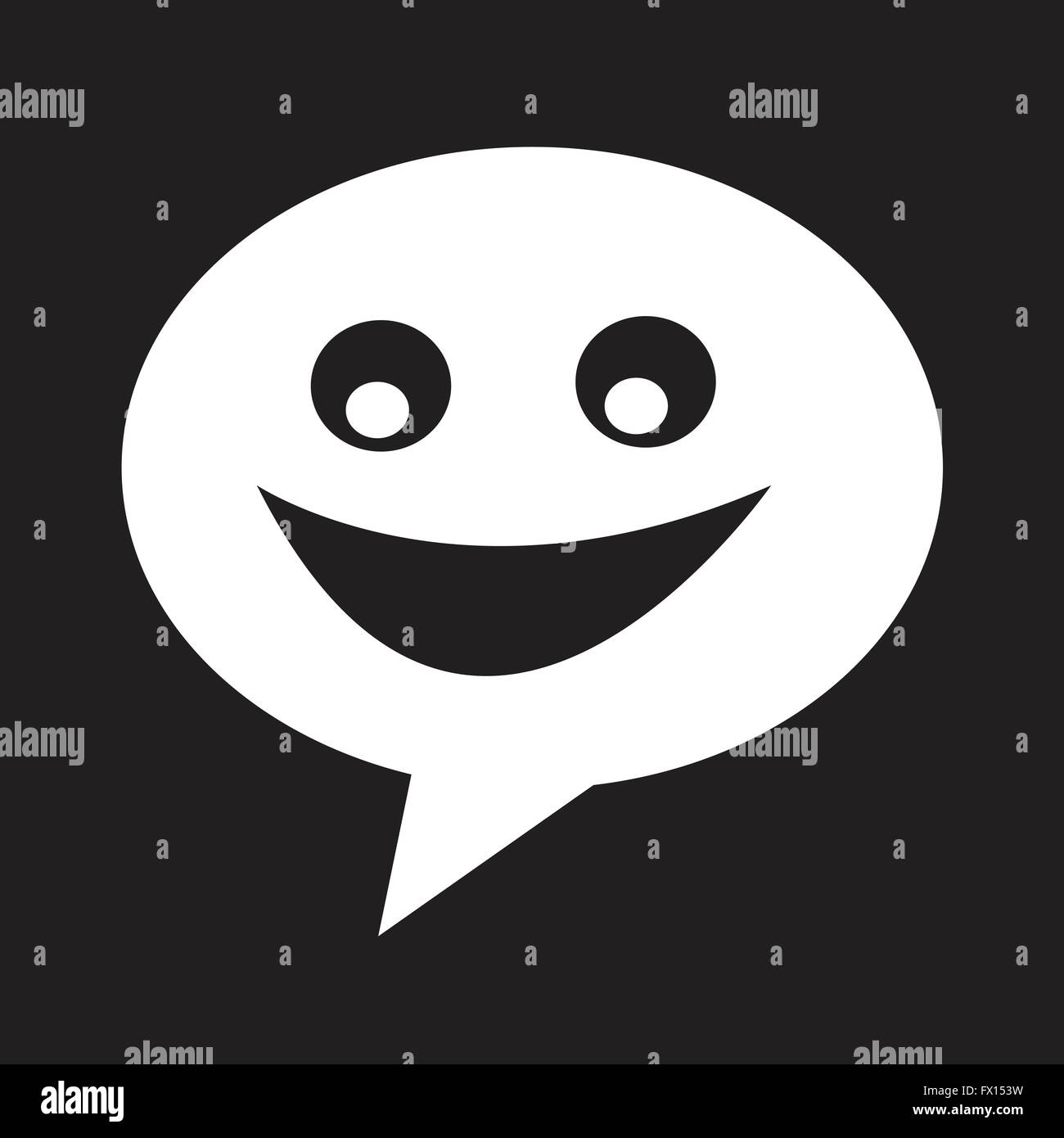 Conceptual smiley face Stock Vector Images - Alamy