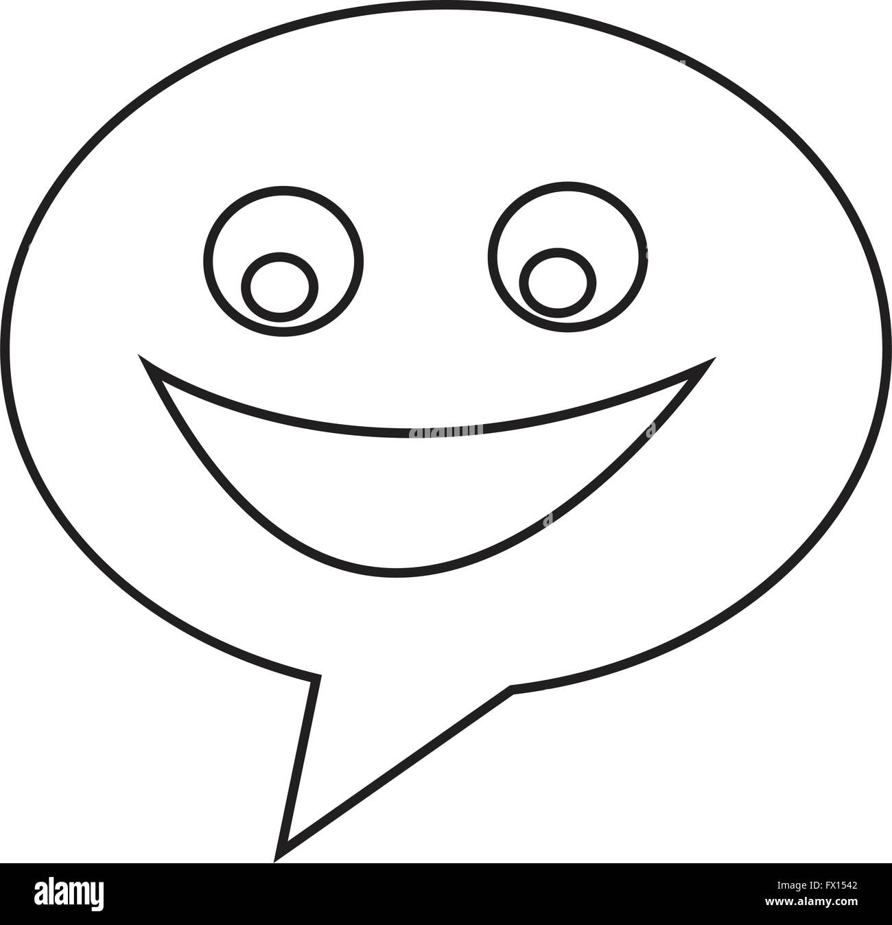Conceptual smiley face Stock Vector Images - Alamy