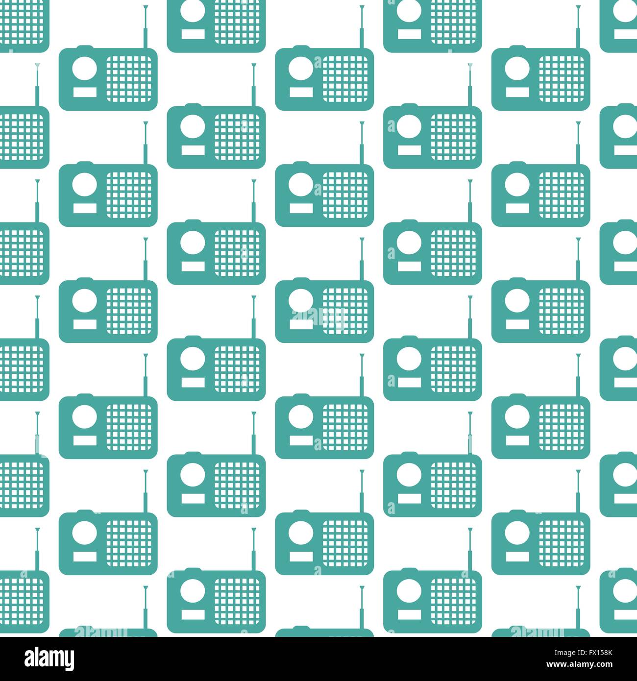 radio pattern background Stock Vector Image & Art - Alamy