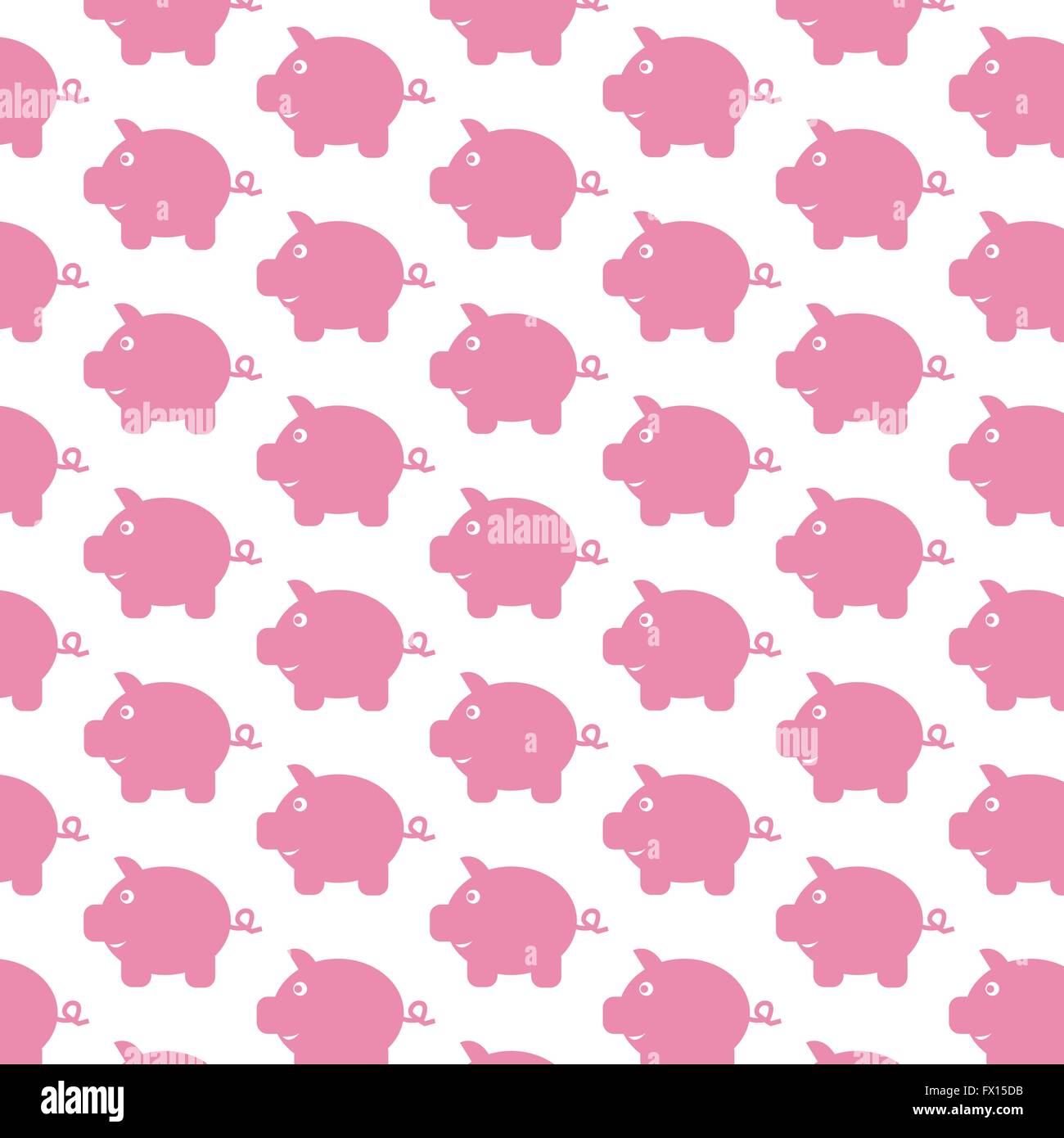 Piggy Bank pattern background Stock Vector Image & Art - Alamy