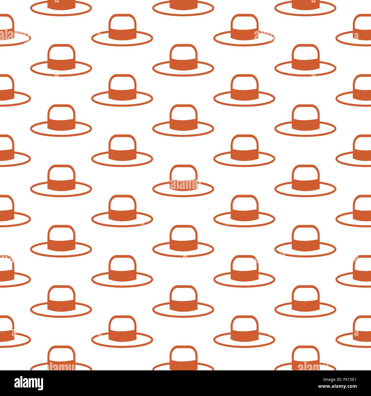Hat pattern background Stock Vector Image & Art - Alamy