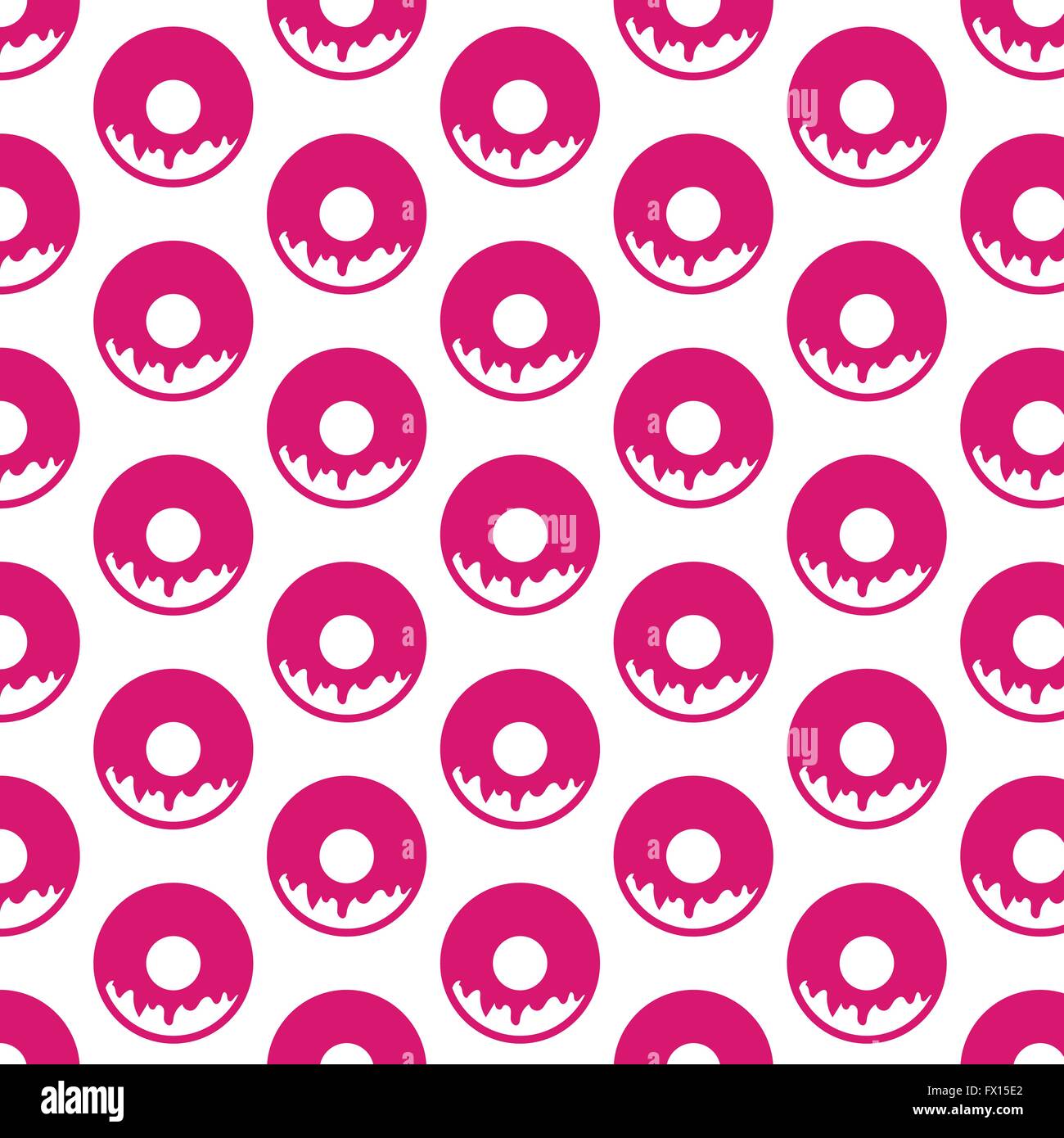 Donut pattern background Stock Vector Image & Art - Alamy