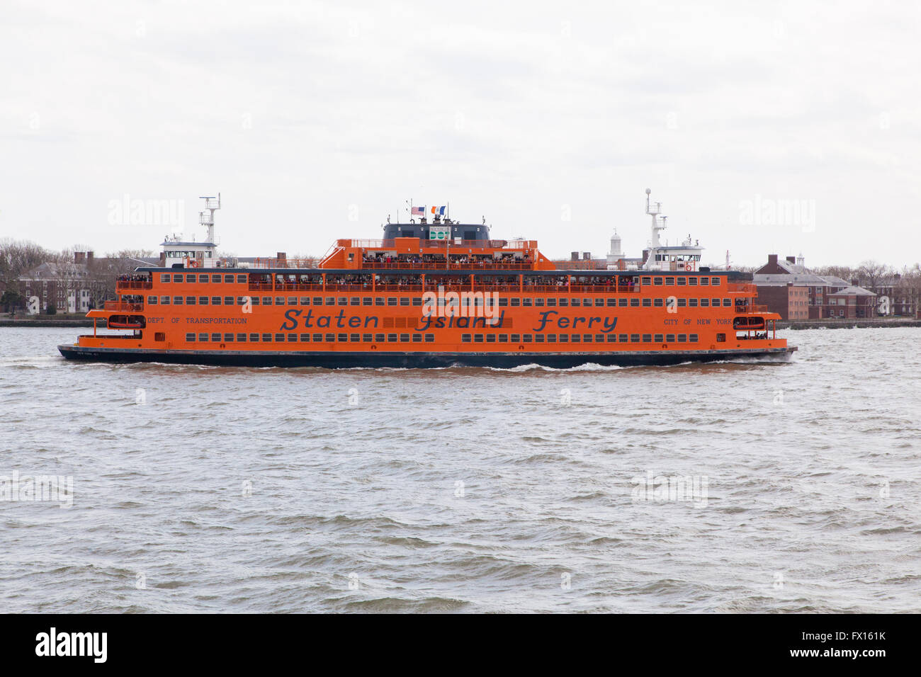 Staten island ferry, New York City, United States of America Stock ...