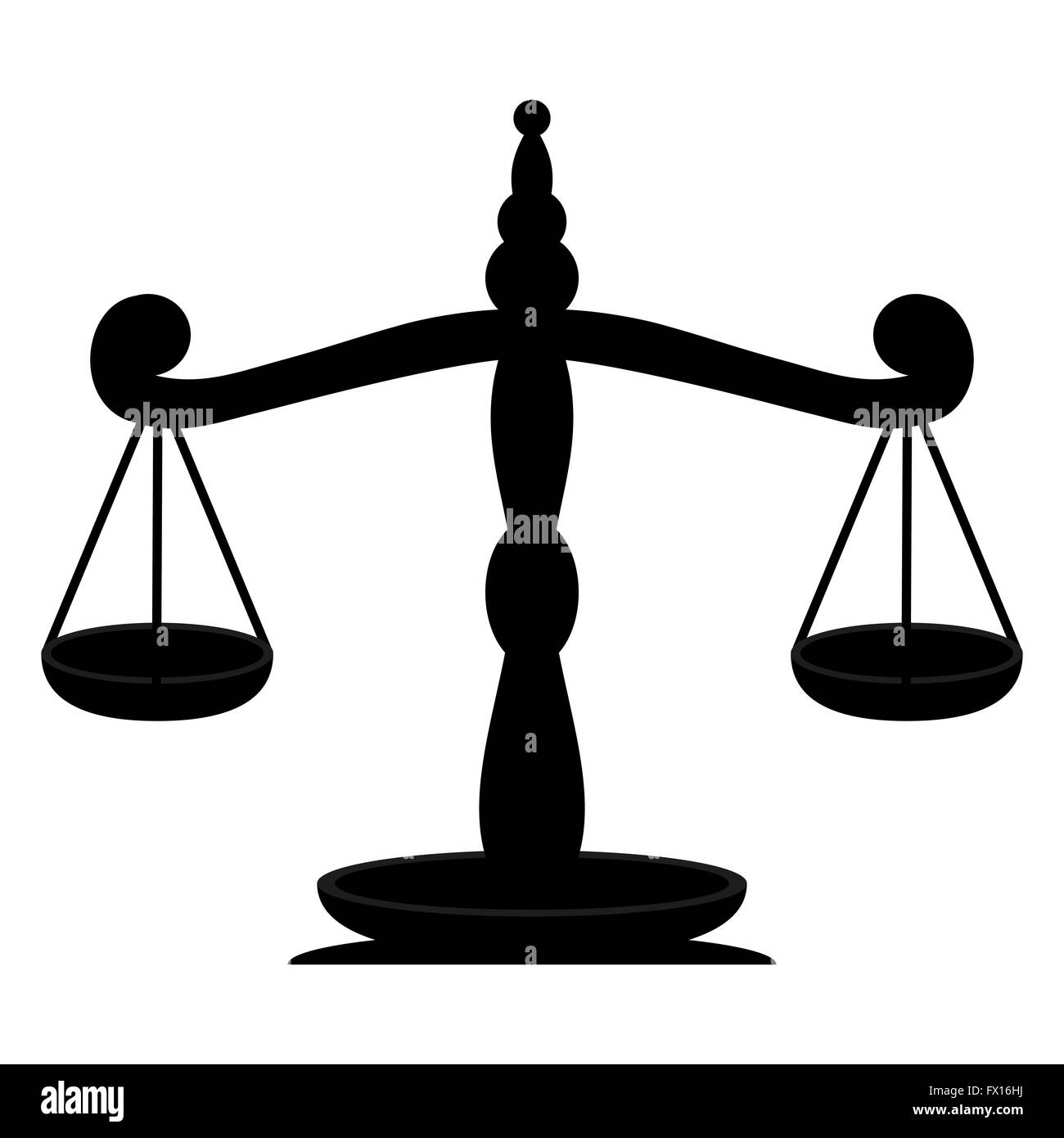 Scales of Justice Stock Vector Image & Art - Alamy