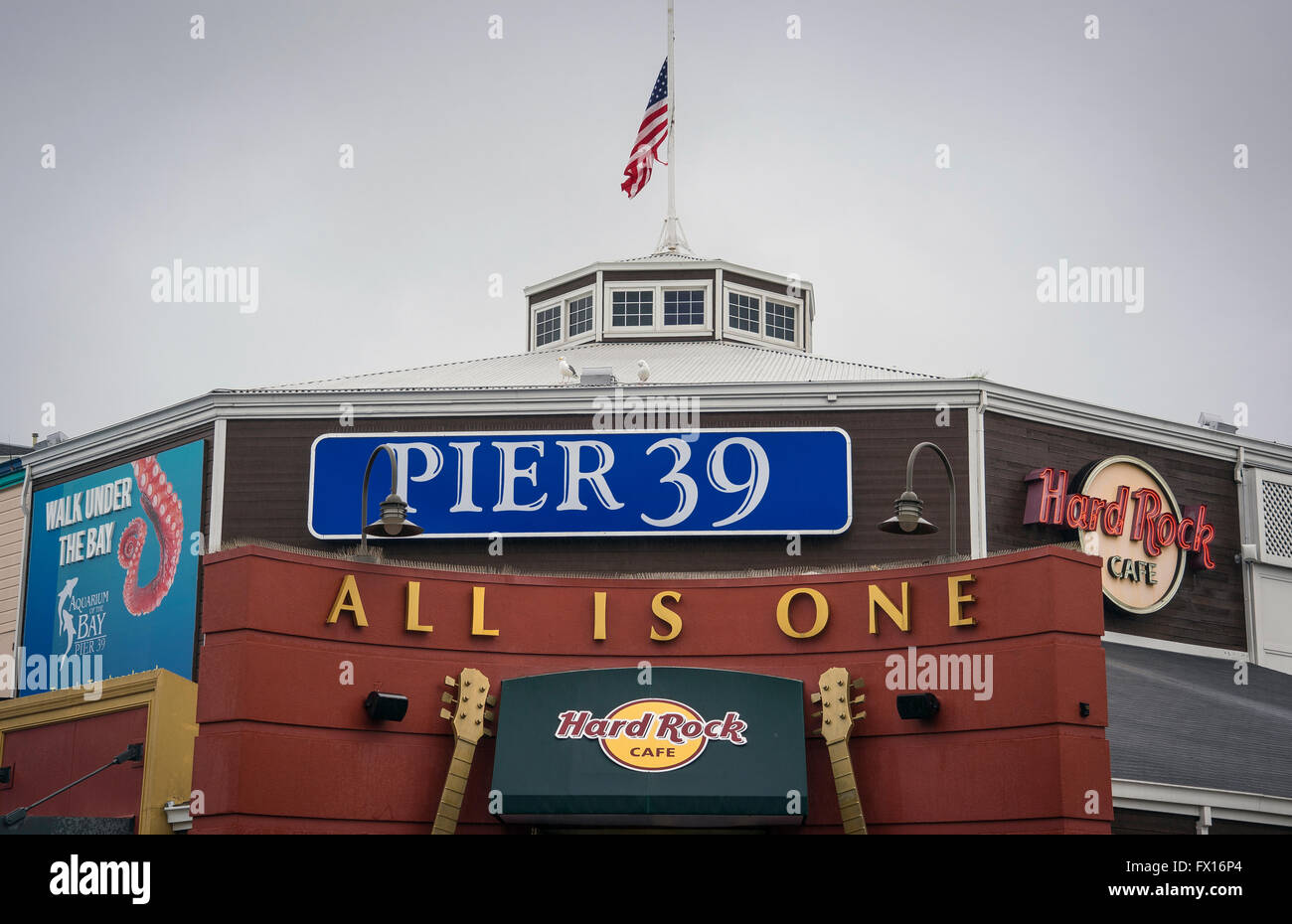 San Fransisco pier 39,California Stock Photo - Alamy