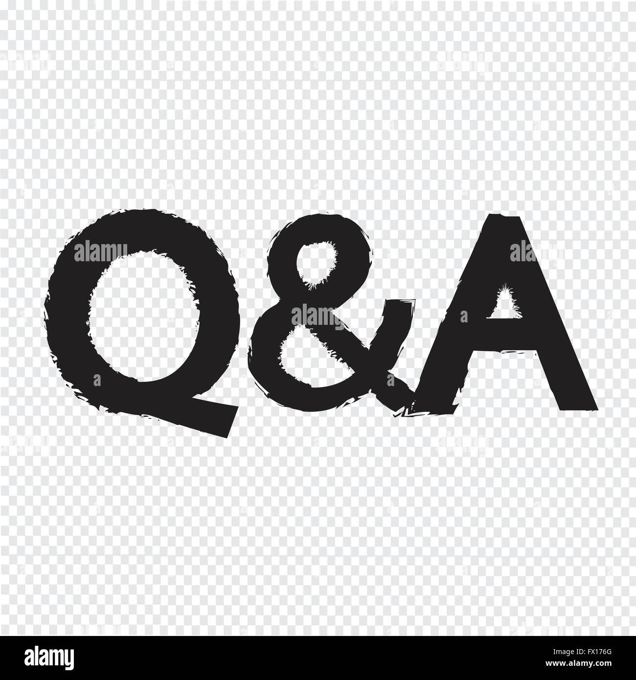 question & answer icon Stock Vector Image & Art - Alamy