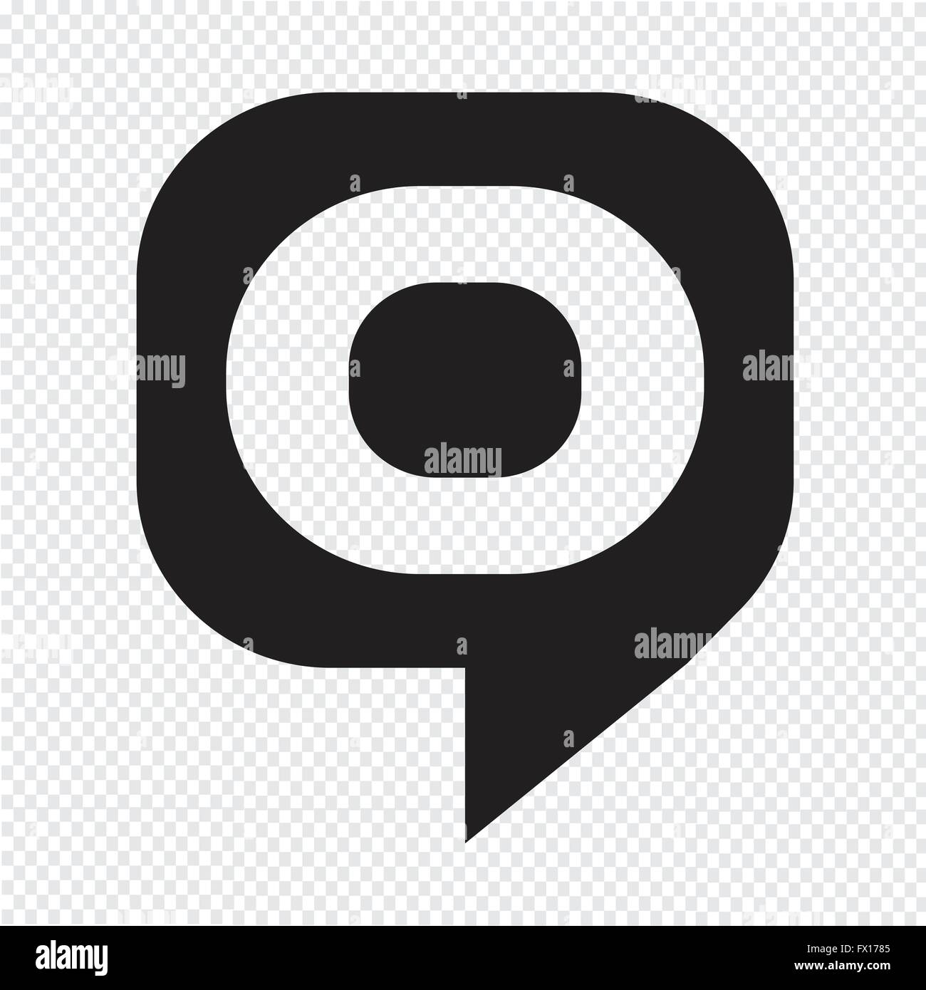 target bubble icon Stock Vector Image & Art - Alamy