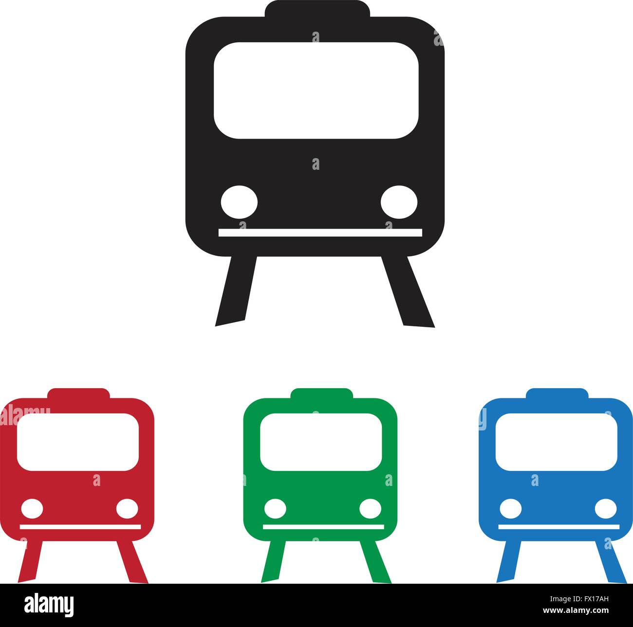 Mail rail train Stock Vector Images - Alamy