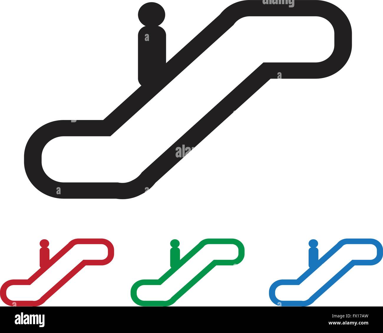 Elevator up down vintage Stock Vector Images - Alamy