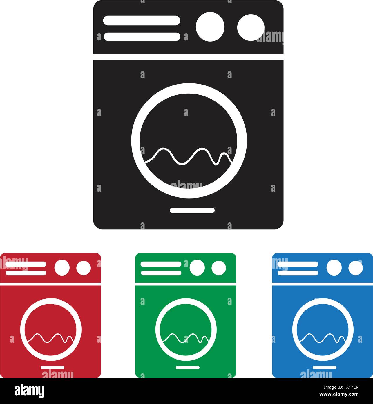 Washing machine icon Stock Vector Image & Art - Alamy