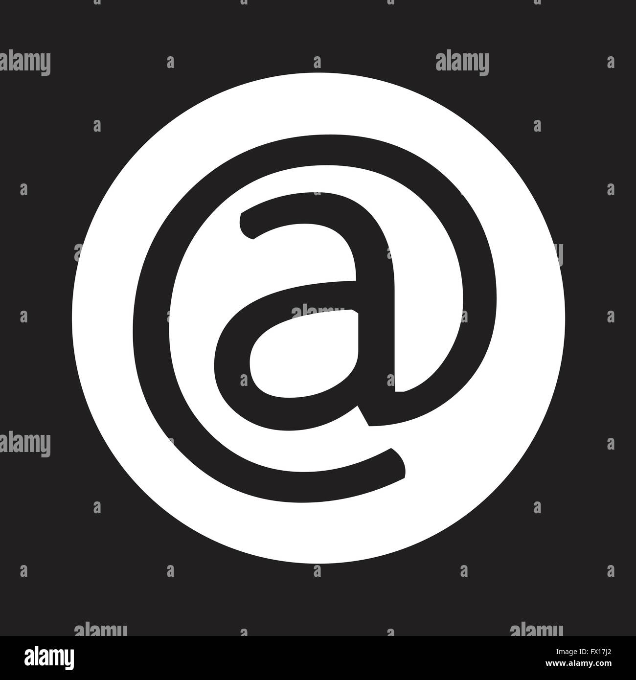 email symbol icon Stock Vector Image & Art - Alamy