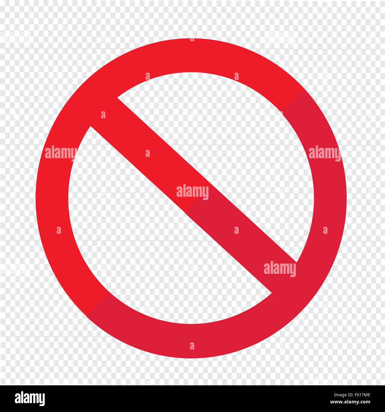 blank ban Symbol icon Stock Vector Image & Art - Alamy
