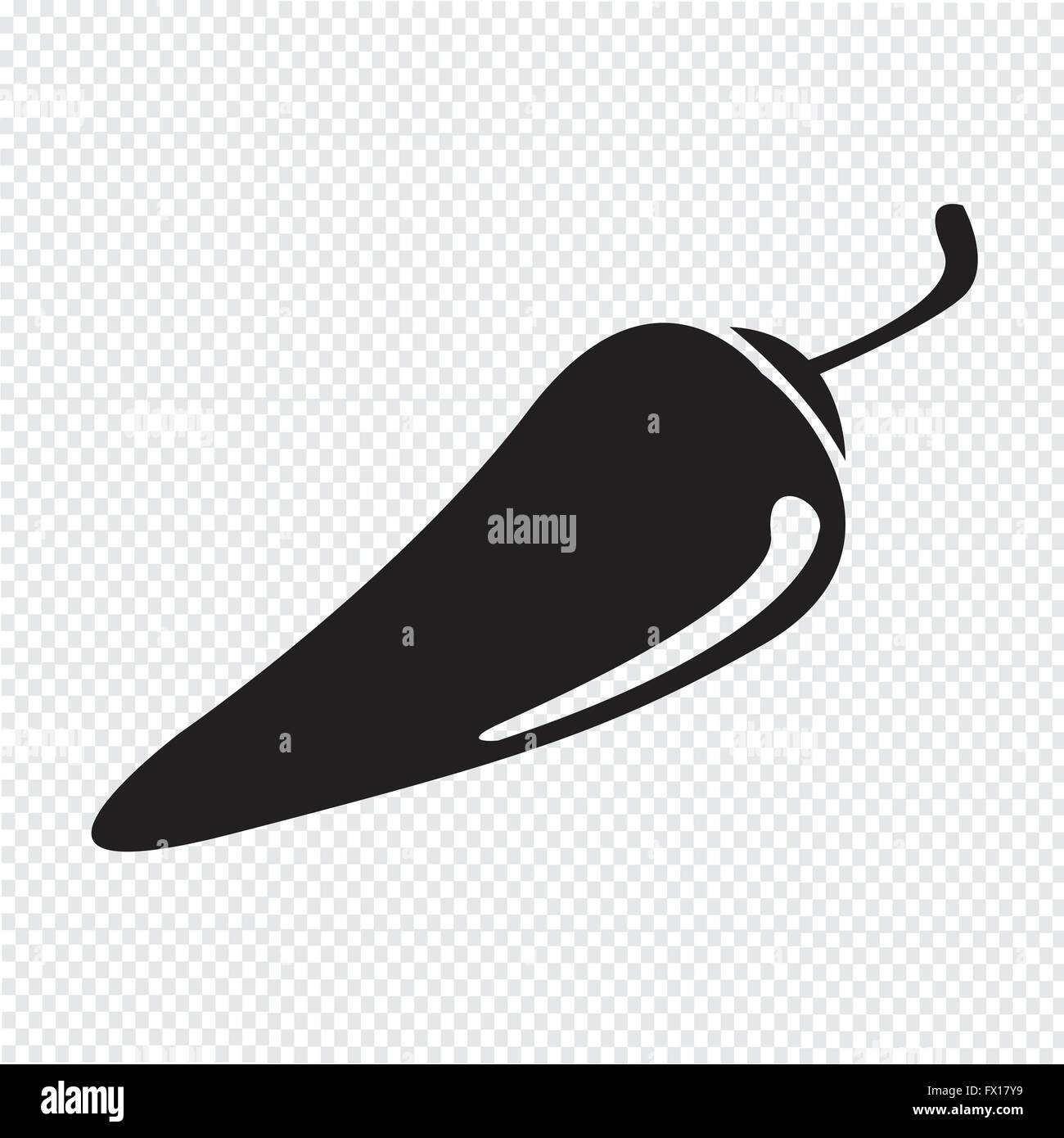 chilli pepper icon Stock Vector Image & Art - Alamy