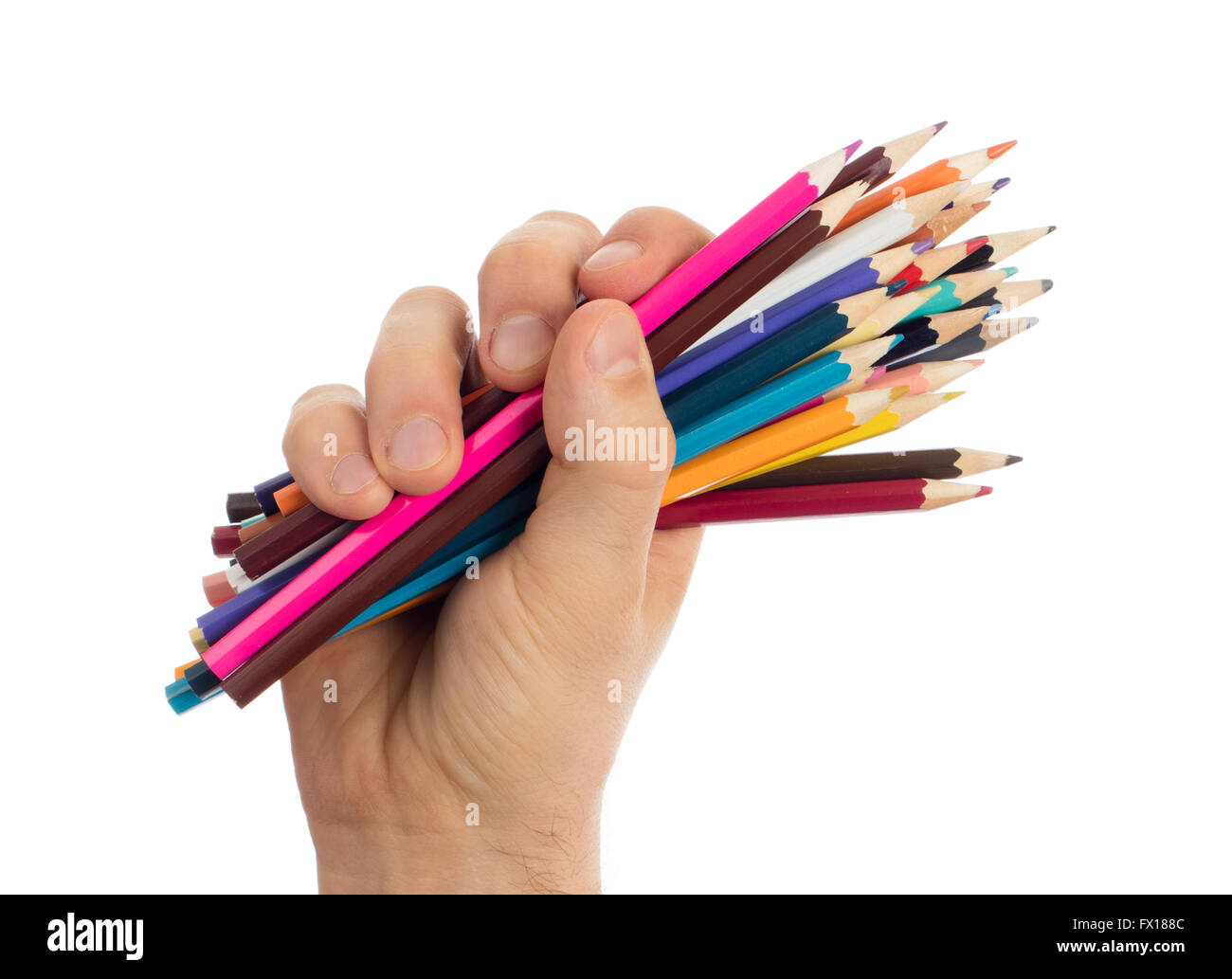 Used on the hand Cut Out Stock Images & Pictures - Alamy