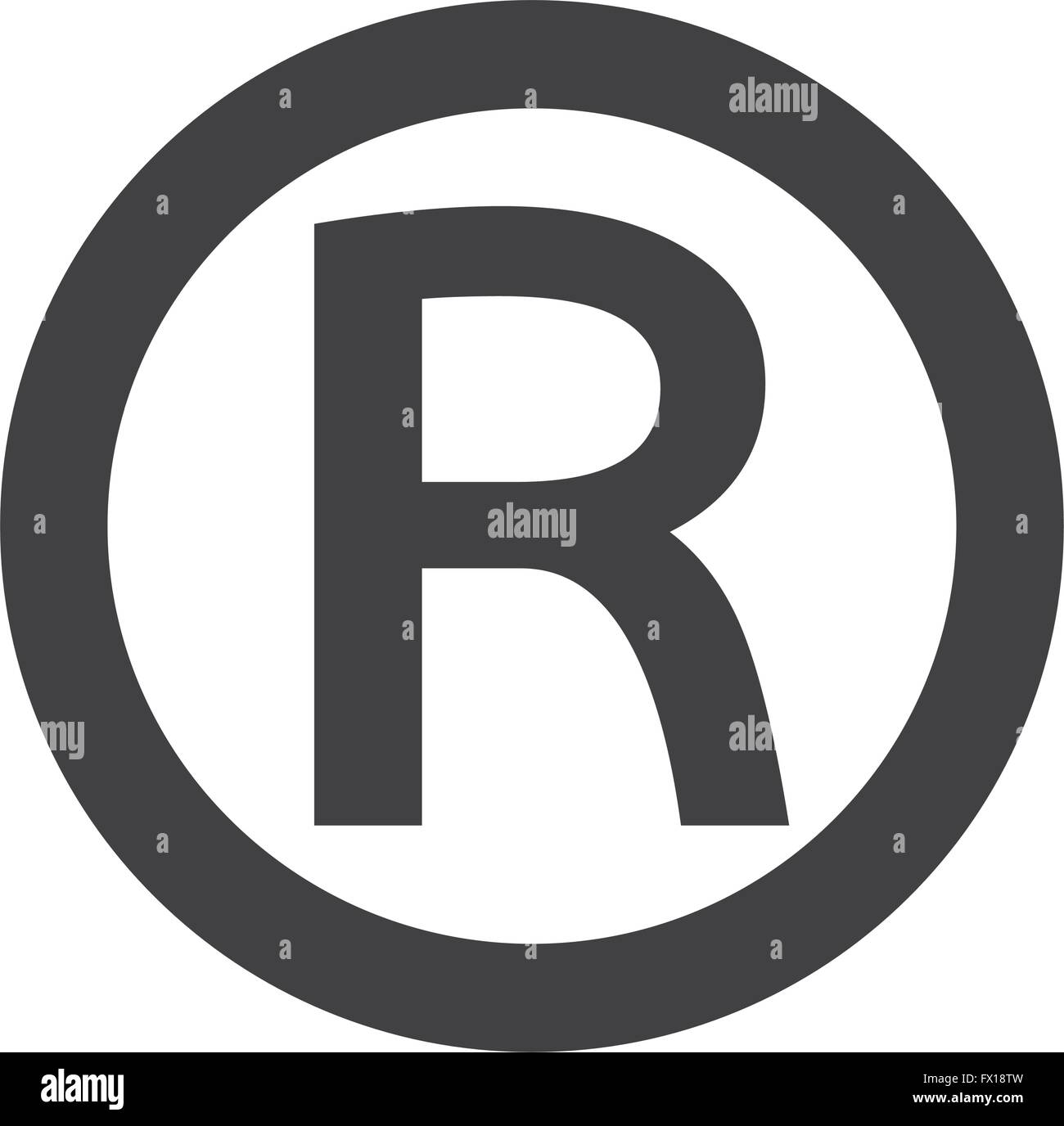 Registered Trademark icon Stock Vector Image & Art - Alamy