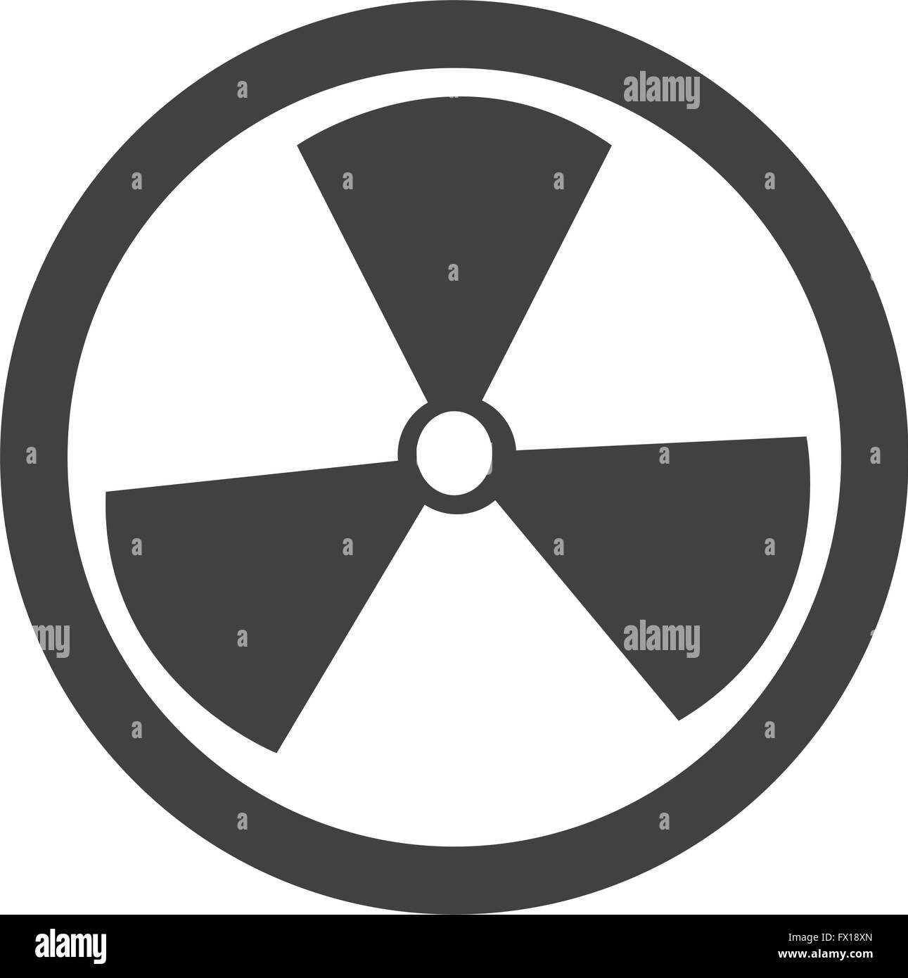 Radioactivity sign icon Stock Vector Image & Art - Alamy