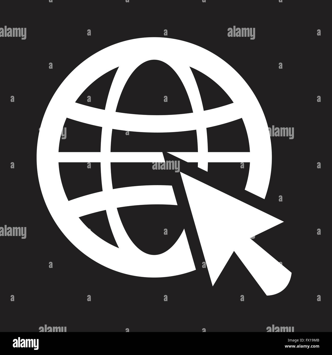 go web icon Stock Vector Image & Art - Alamy