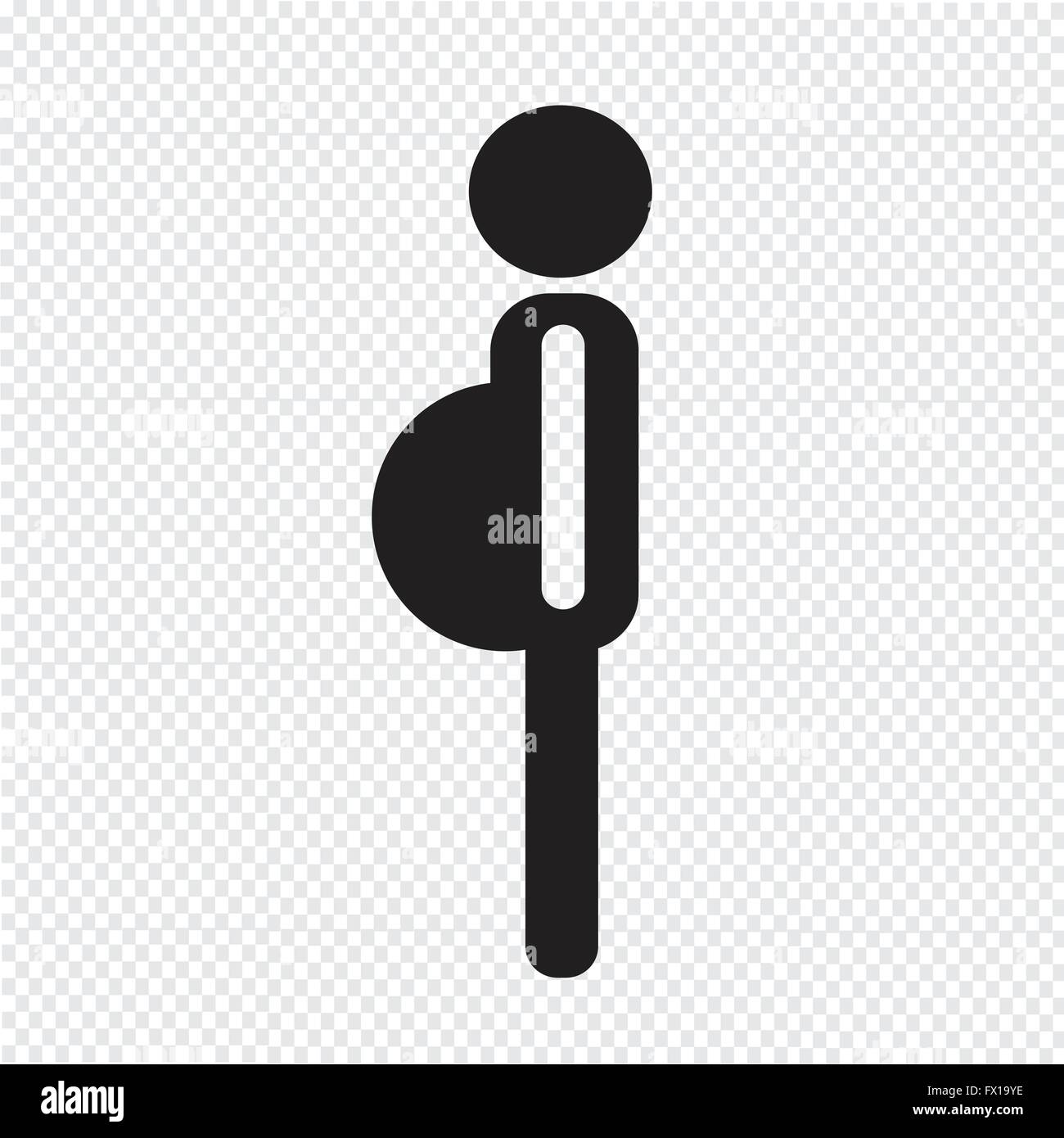 Pregnancy woman icon Stock Vector Image & Art - Alamy