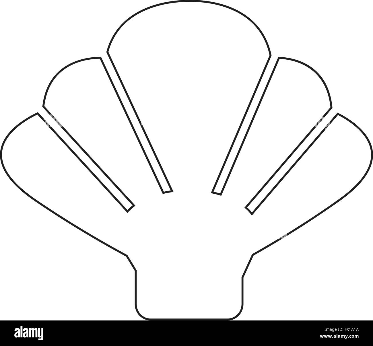 Shell Stencil Printable