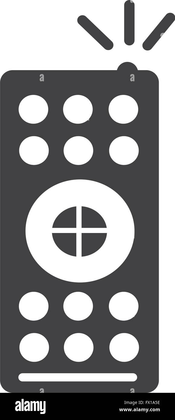 tv remote control icon Stock Vector Image & Art - Alamy